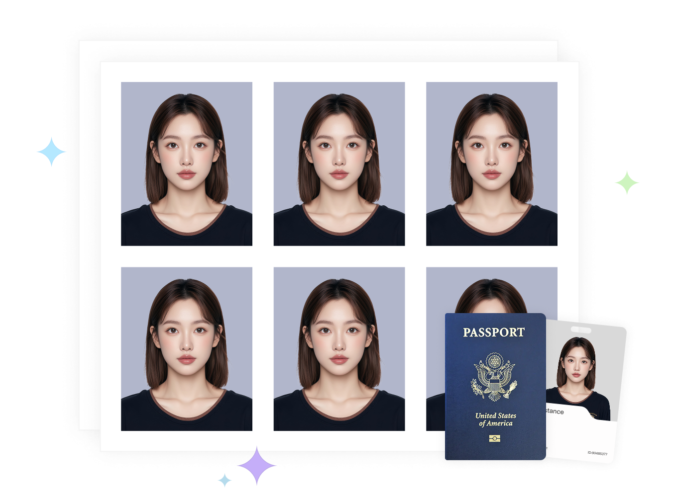 Ai 증명사진 여권·비자·이력서 사진 온라인 제작 Snappass